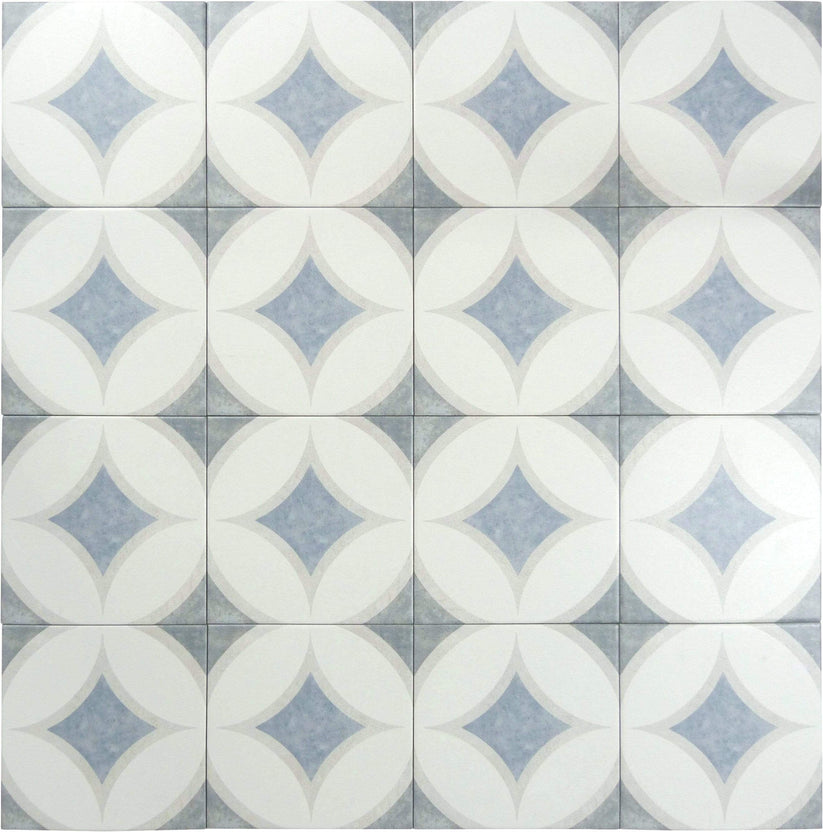 Retro Neuve Ocean Star Matte Porcelain Tile | Oasis Tile