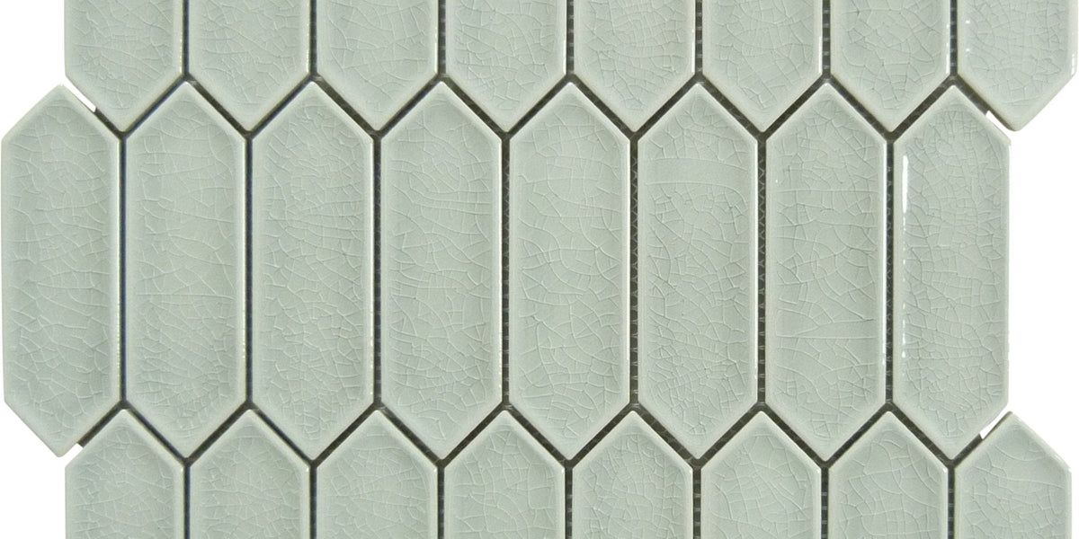 Decko Fresh Haus Grey Elongated Hexagon Tile DEK3505