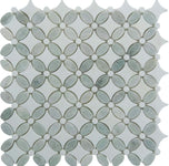 Flower Green Stone Flower Tile Polished FS-74