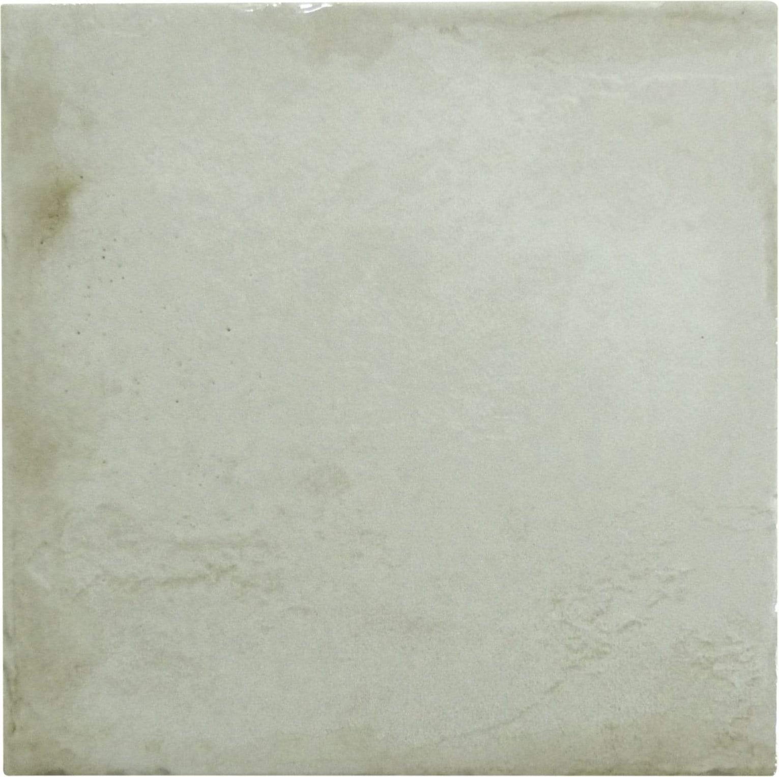 Geometric Calm Nacre White 8" x 8" Multi Finished Porcelain Tile GC1211