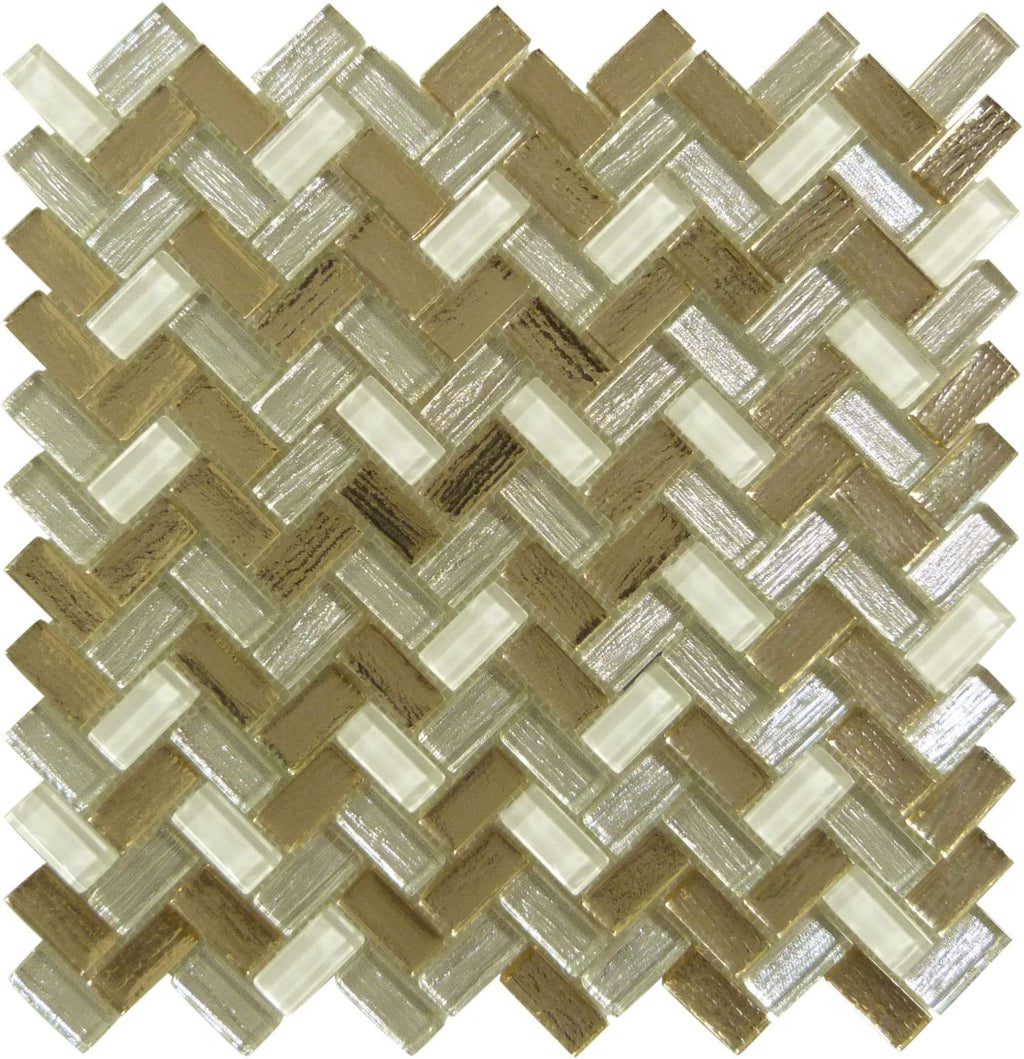 Style Enhancing Elegant Gold Glass Tiles | Shop Oasis Tile