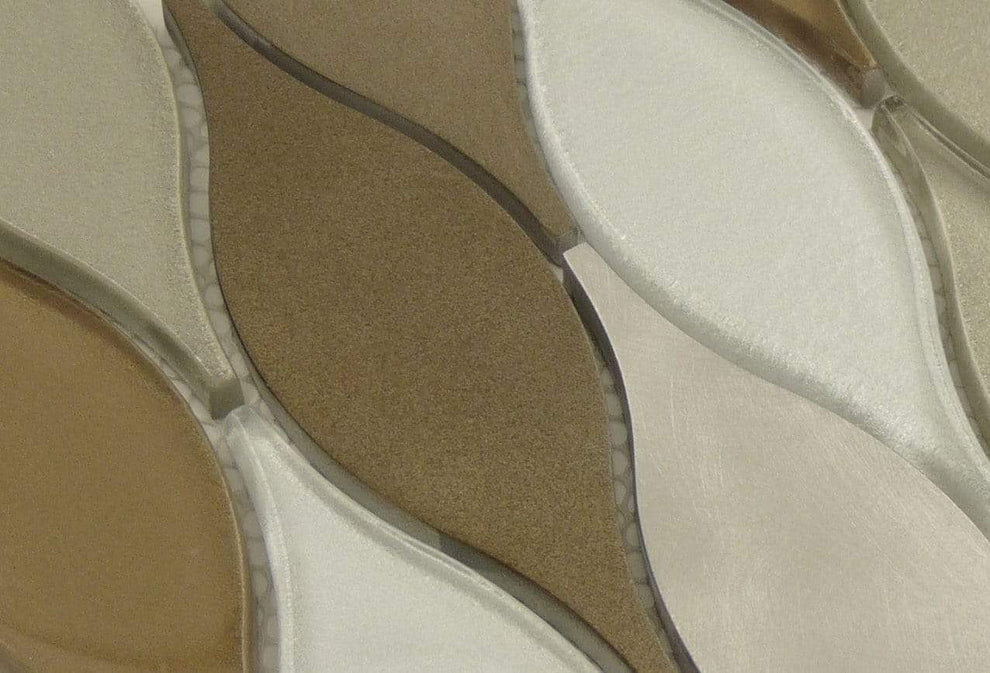 Purchase Glossy Glass and Metal Tile Online From Oasis Tile