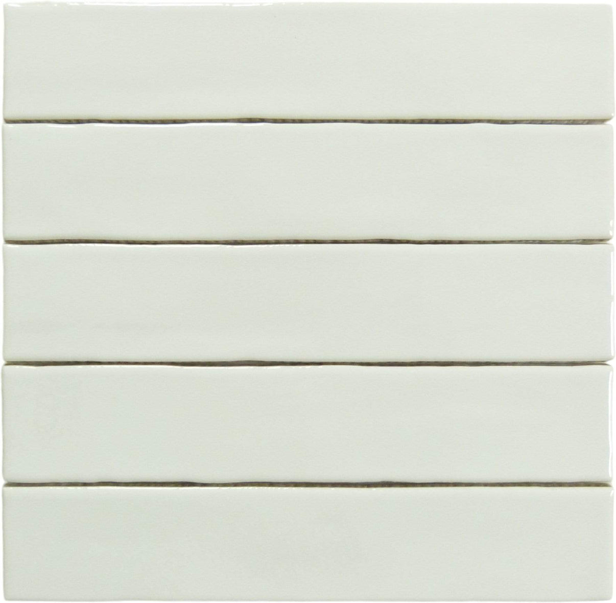 Quelline Striking Glare White 2" x 10" Glossy Ceramic Tile QEL1312
