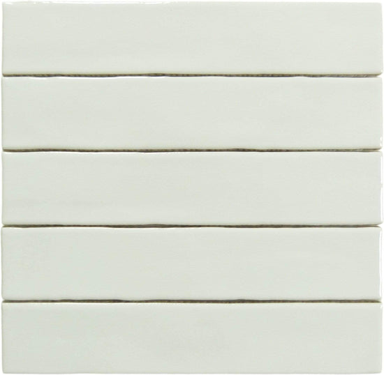 Quelline Striking Glare White 2" x 10" Glossy Ceramic Tile QEL1312