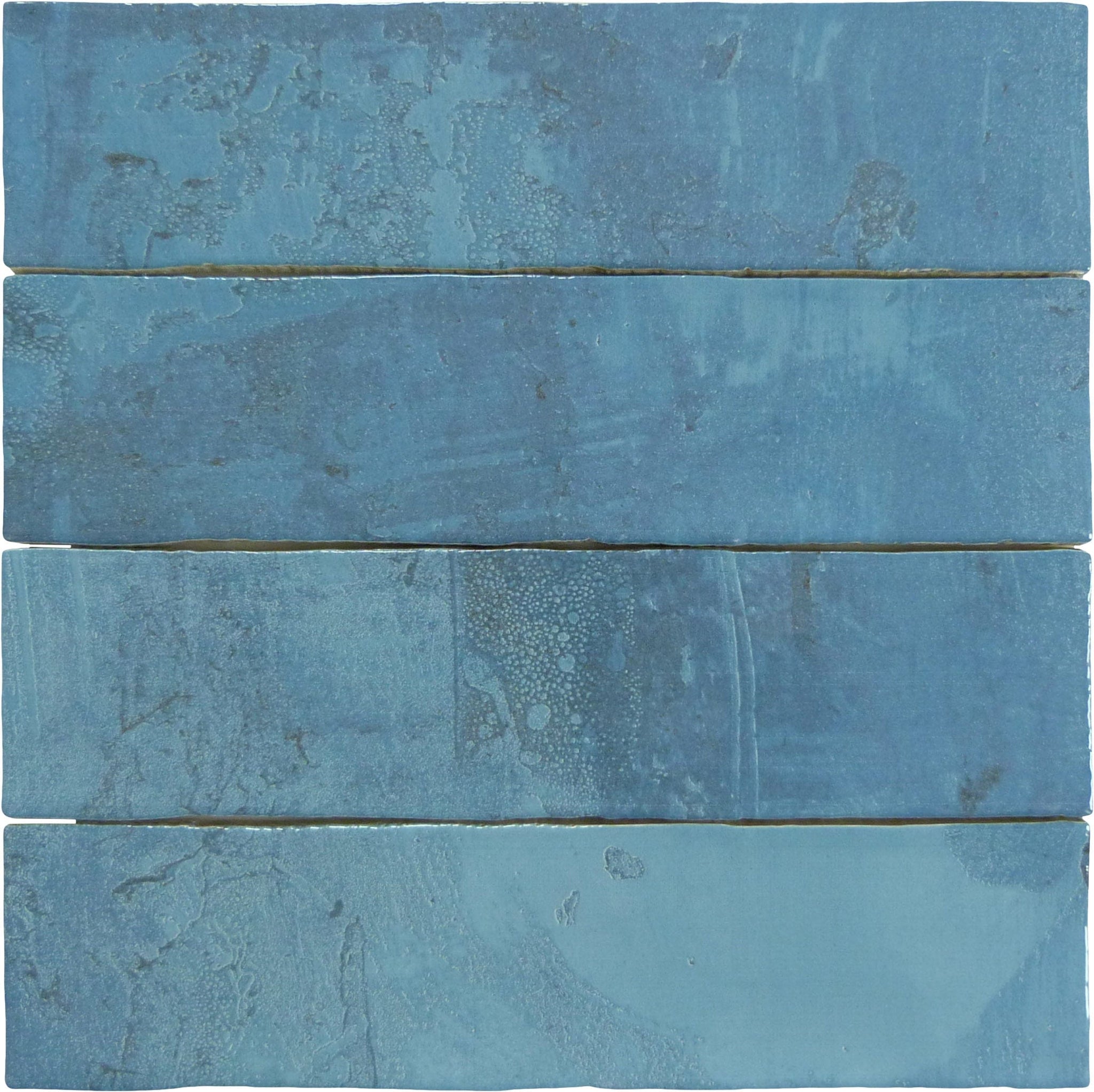 Rain Drops Ocean Mist Blue 3x12 Glossy Ceramic Tile RD261