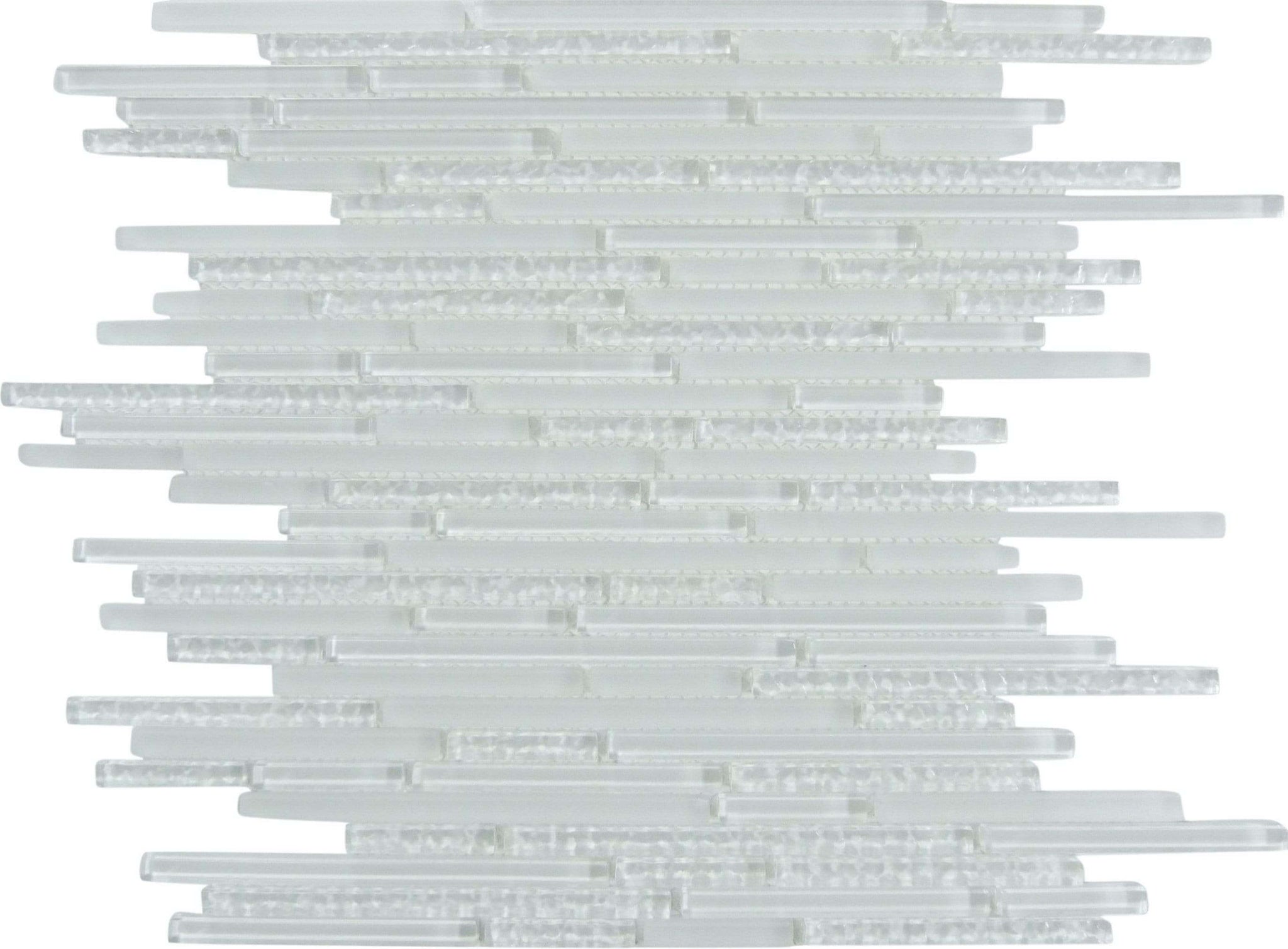 White Bricks Glossy & Frosted Tile: GL90 | Shop Oasis Tile