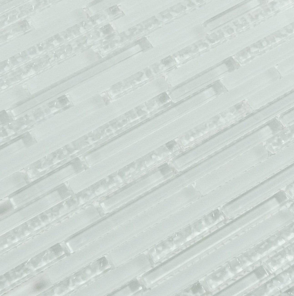 White Bricks Glossy & Frosted Tile: GL90 | Shop Oasis Tile