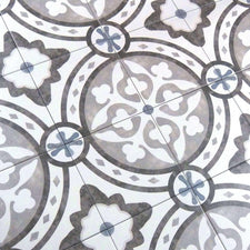 Retro Neuve Euro Fountain 8" x 8" Matte Porcelain Tile 9216