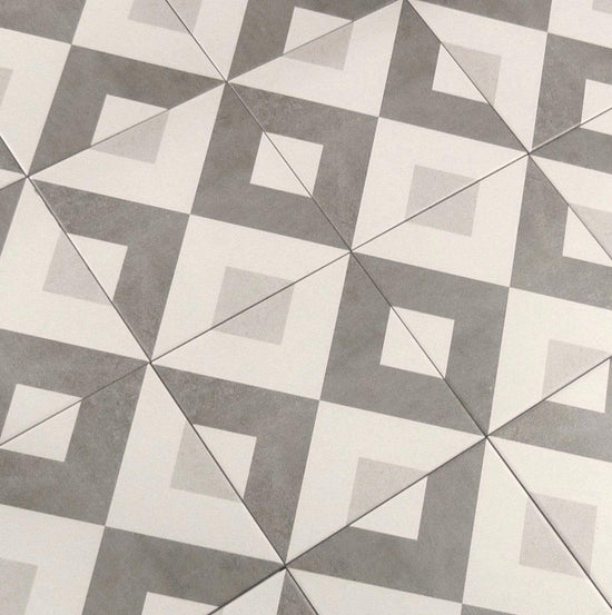 Shop Retro Neuve V Cut Matte Porcelain Tile From Oasis Tile