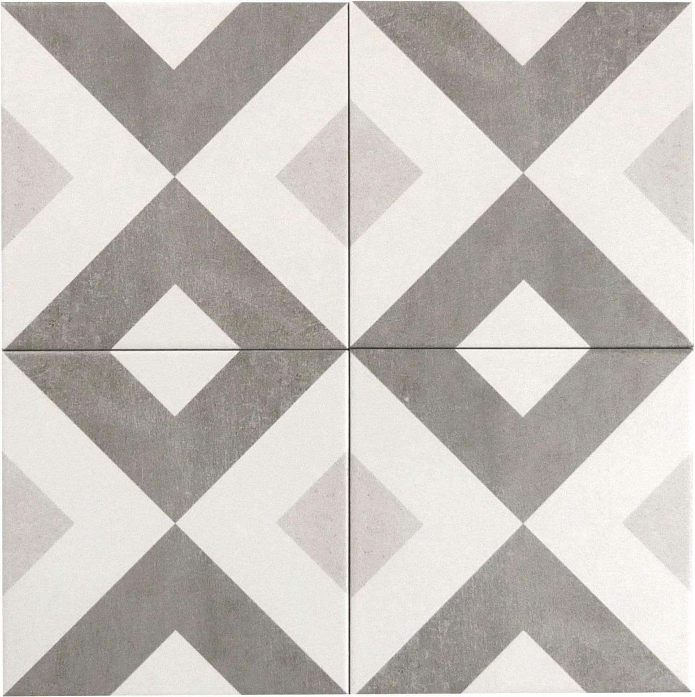 Shop Retro Neuve V Cut Matte Porcelain Tile From Oasis Tile