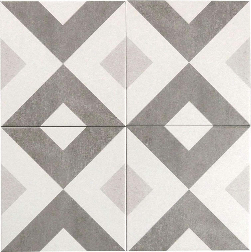 Shop Retro Neuve V Cut Matte Porcelain Tile From Oasis Tile
