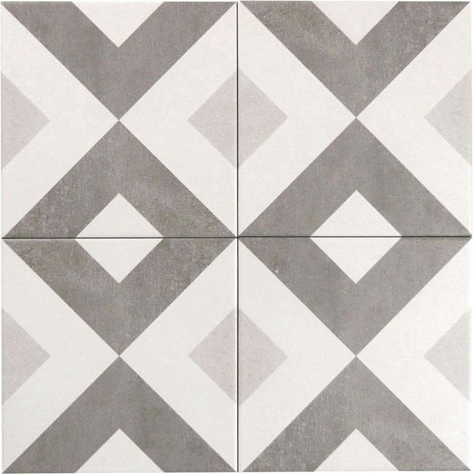 Shop Retro Neuve V Cut Matte Porcelain Tile From Oasis Tile