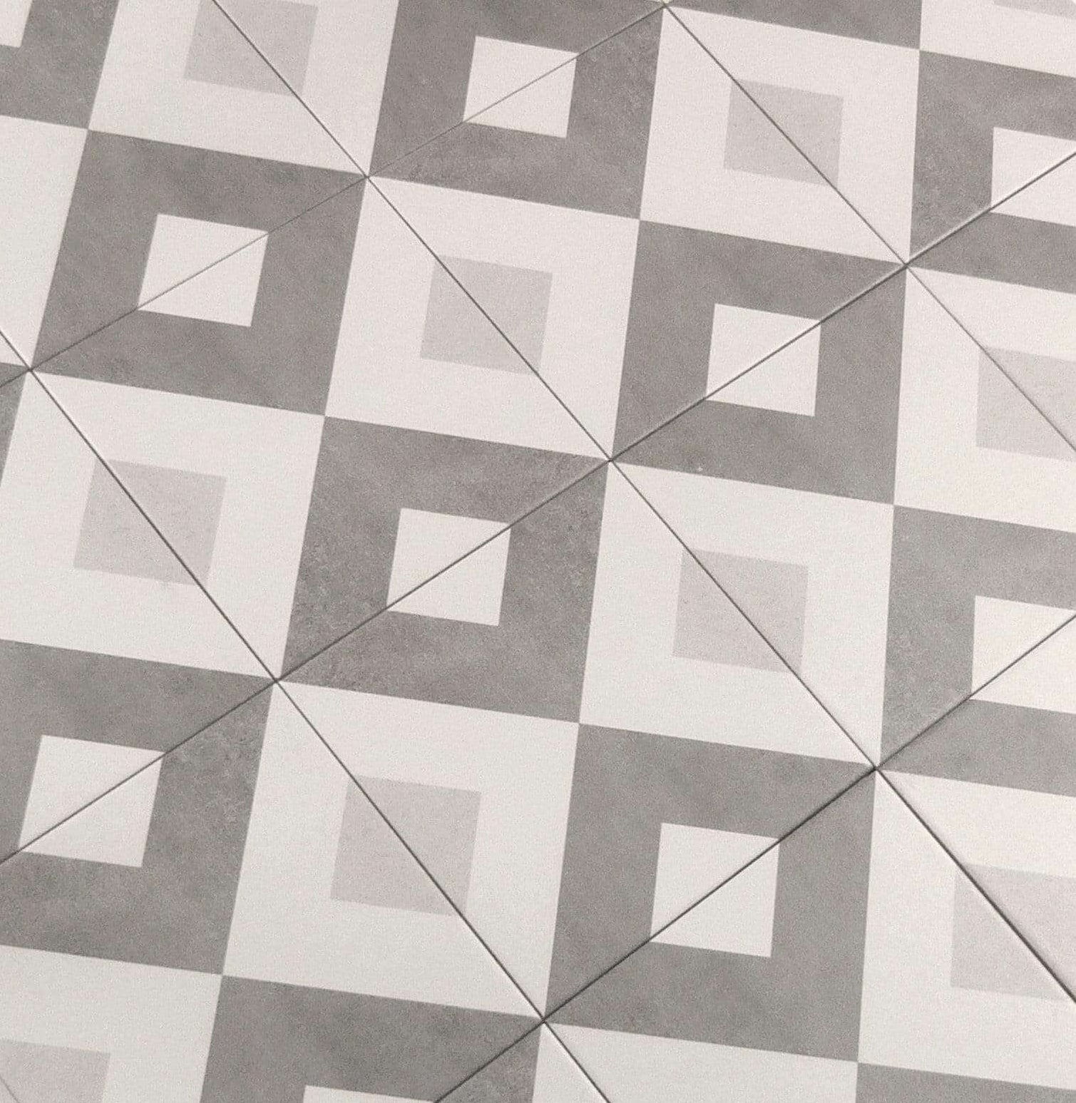 Shop Retro Neuve V Cut Matte Porcelain Tile From Oasis Tile