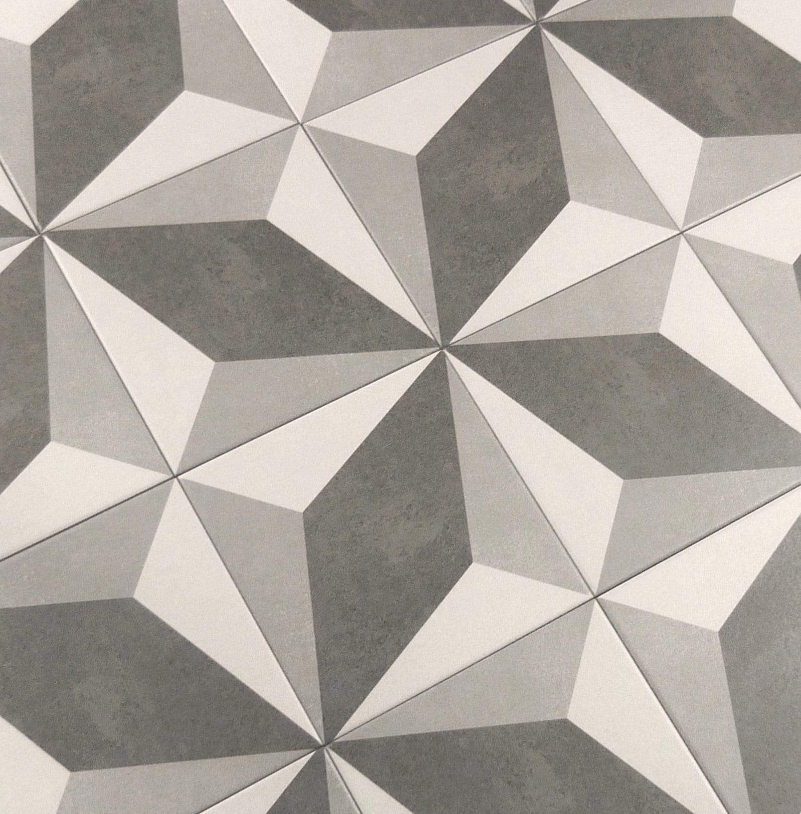 Retro Neuve Zero Gravity 8" x 8" Matte Porcelain Tile 9218