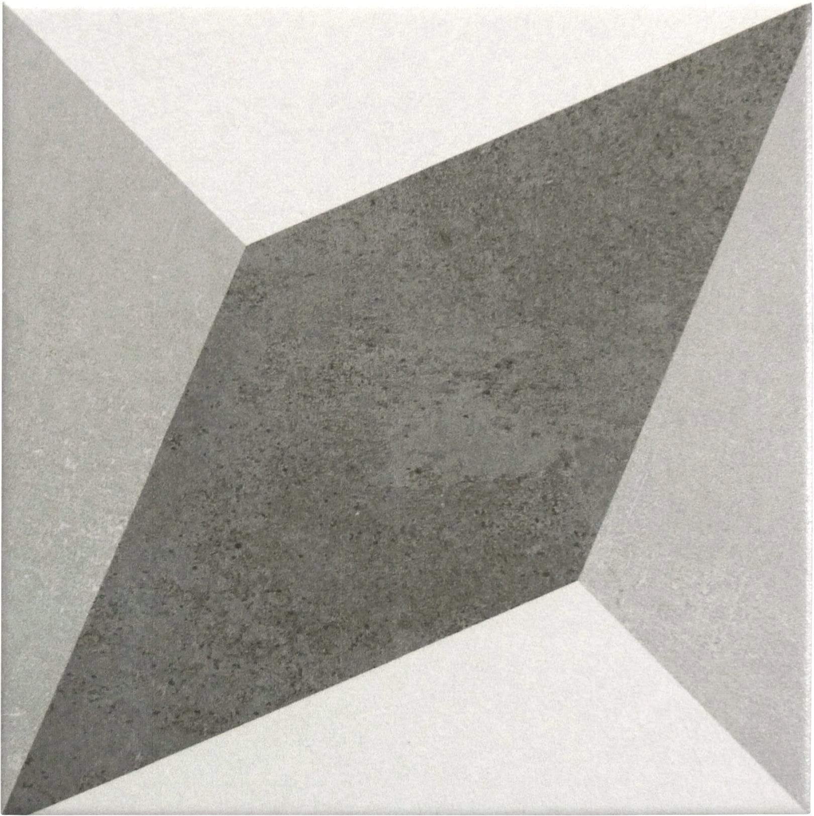 Retro Neuve Zero Gravity 8" x 8" Matte Porcelain Tile 9218