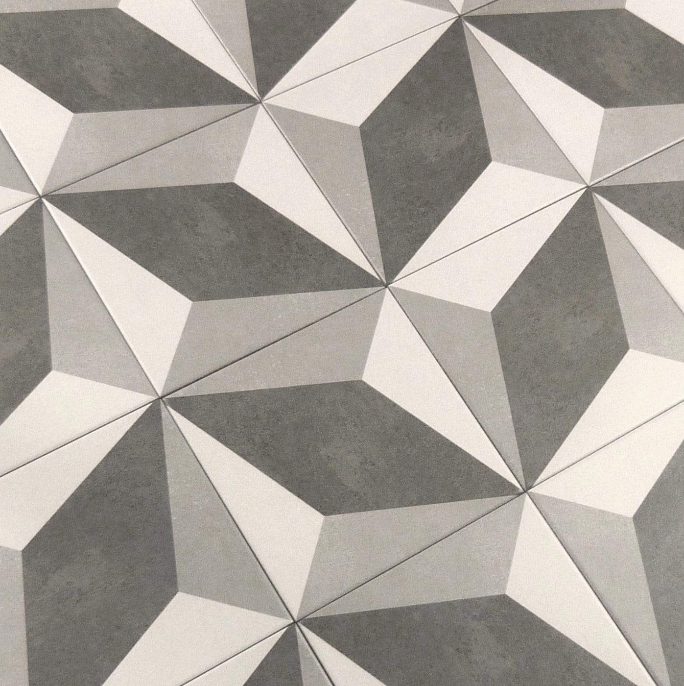 Retro Neuve Zero Gravity 8" x 8" Matte Porcelain Tile 9218