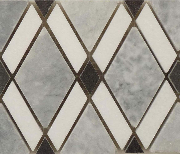 Diamond Grey Stone Diamond Tile Polished DS-570L