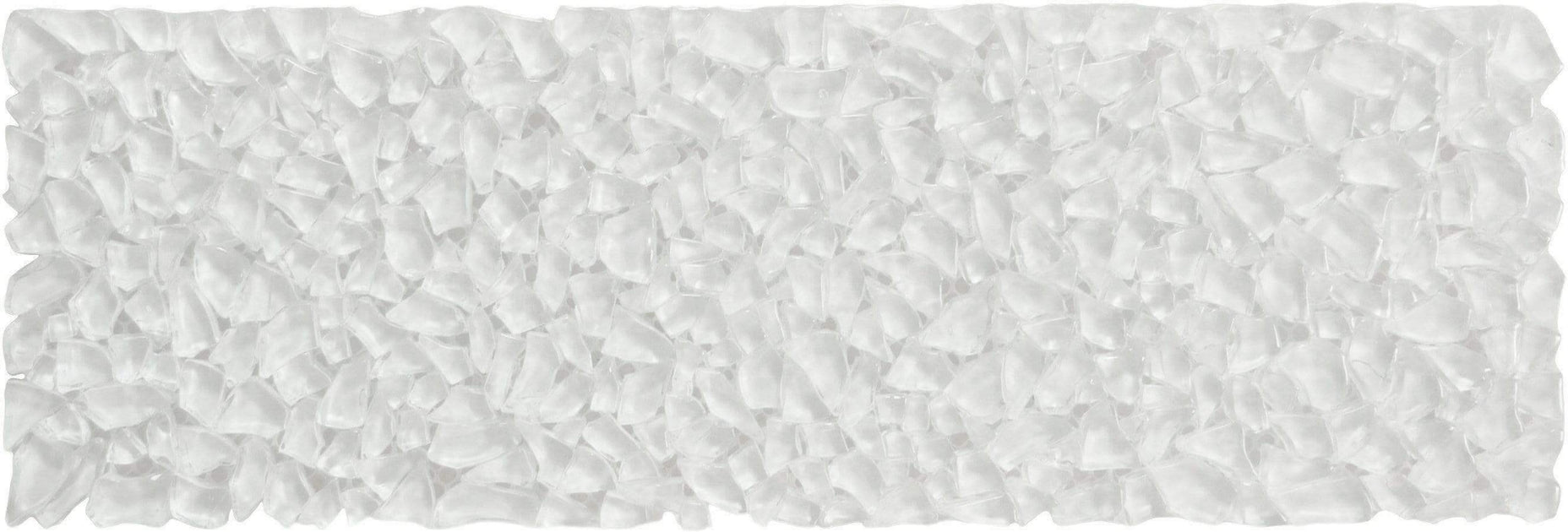 Unique Shapes White Glass Unique Shapes Tile Glossy GL92
