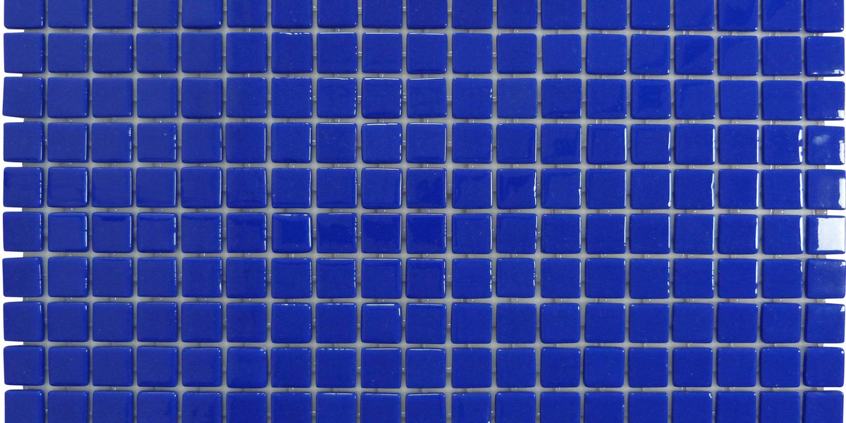 Cobalt Blue Glossy Glass Tile: NPT016 | Shop Oasis Tile