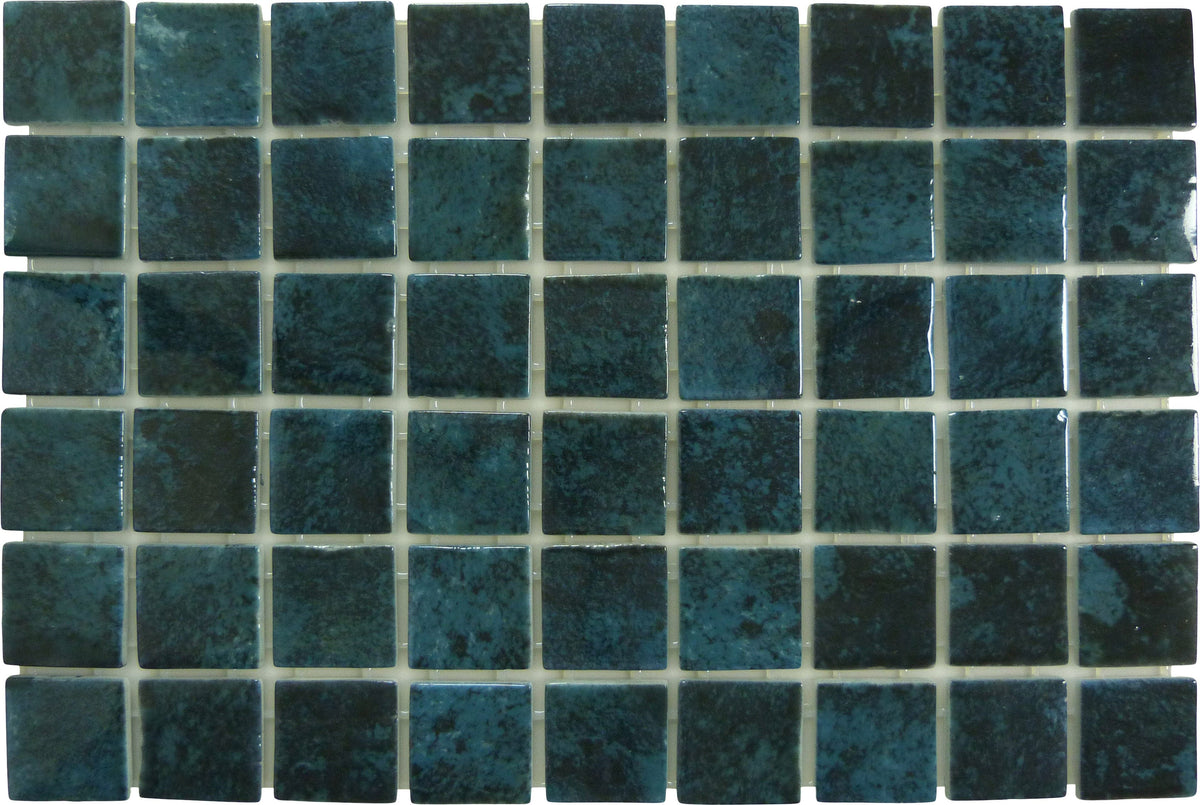 Modena Green River 2x2 Glossy Glass Tile | Oasis Tile