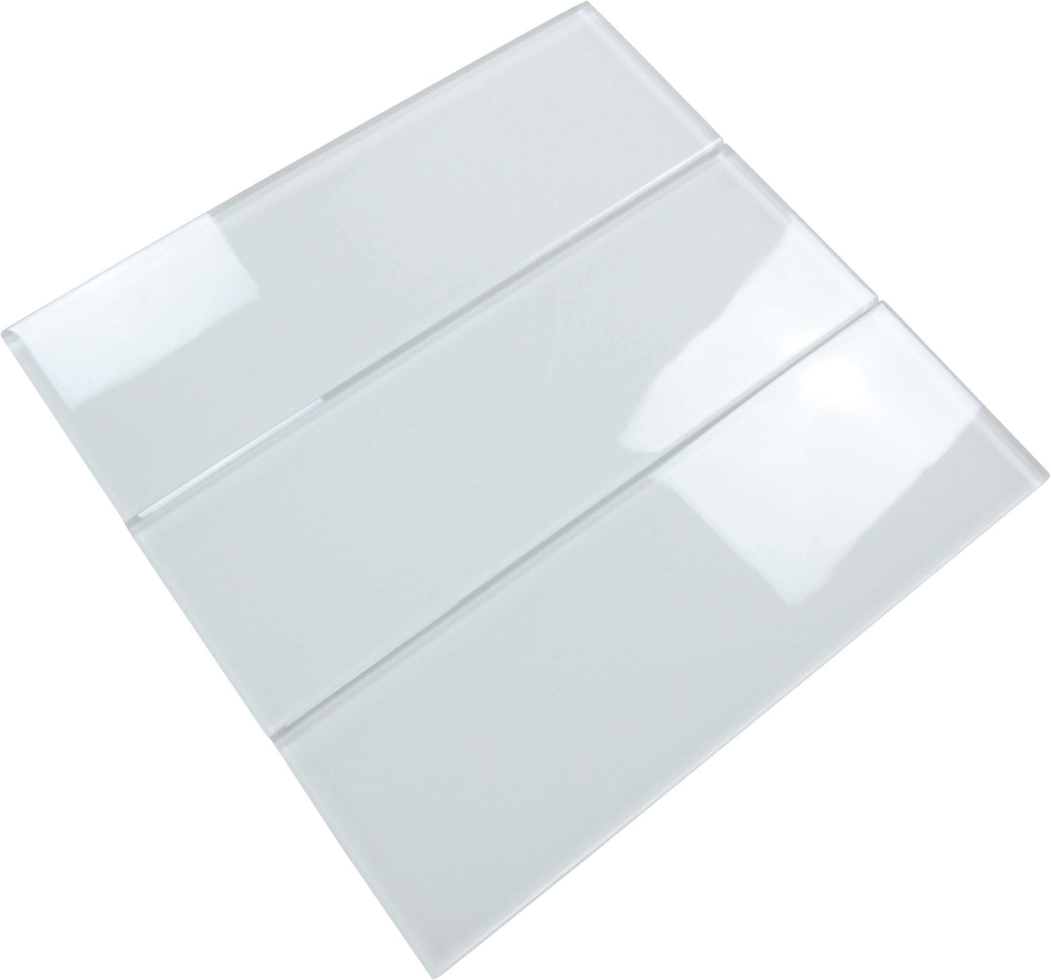 Ice Block Subway Glossy Glass Tile: 121114 | Shop Oasis Tile
