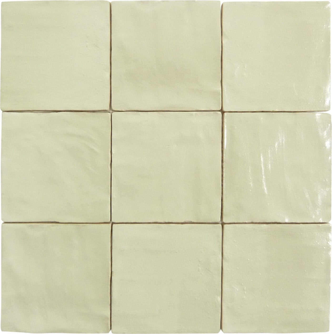 Jubilee Irresistible Ivory 4x4 Square Shimmer Ceramic Tile