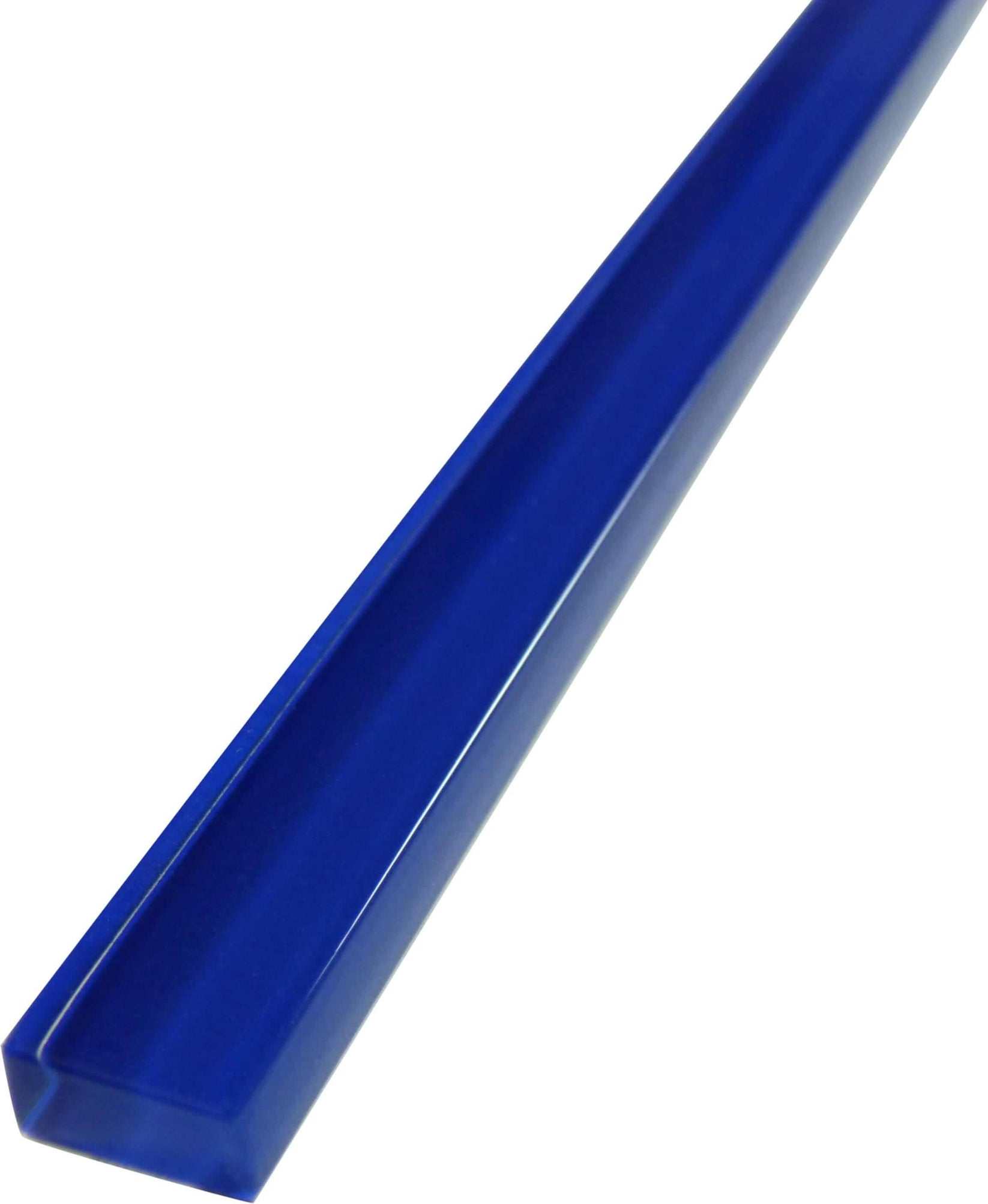 Crushed Velvet Blue Glossy Glass Liner T-012-15