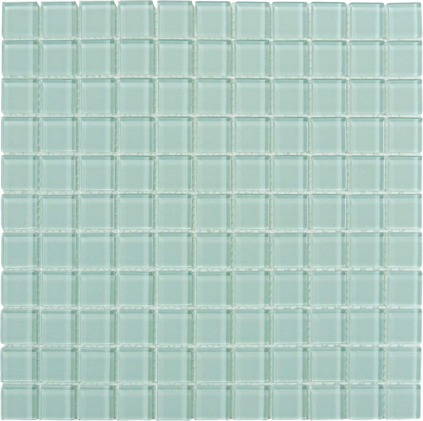Malted Mint 1" x 1" Glossy Glass Tile KK-A-047 1X1