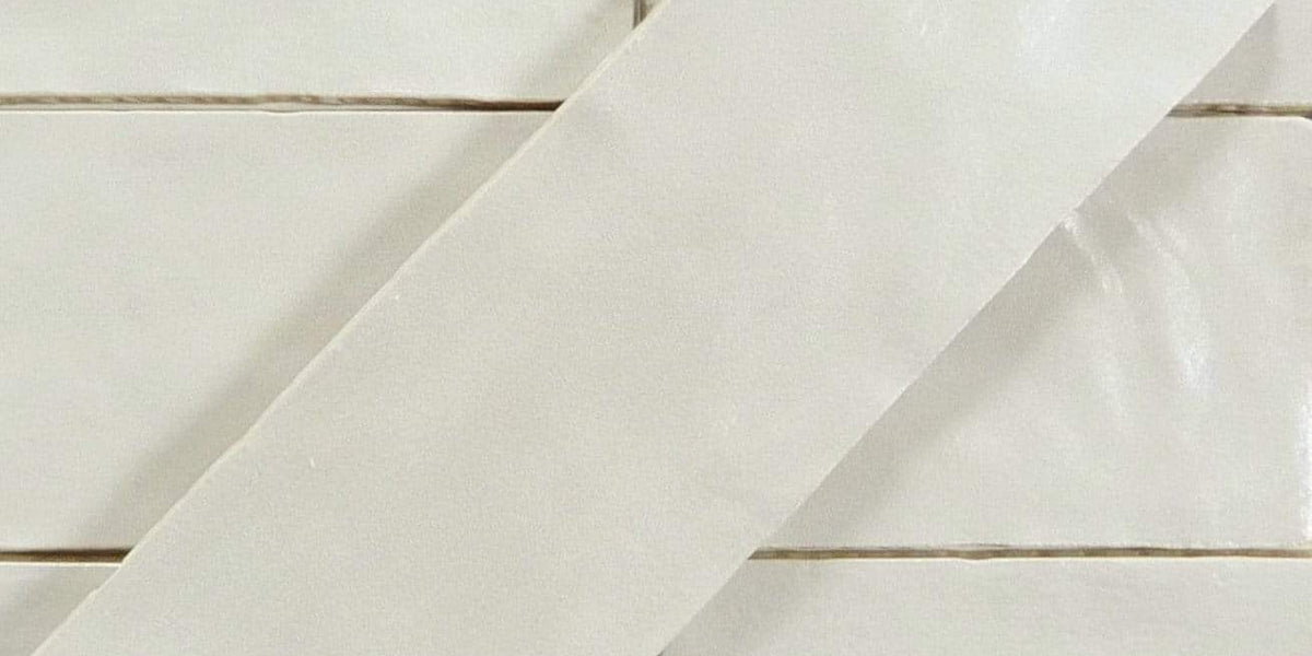 Silver Moon 2 1/2" x 8" Ceramic Shimmer Subway Tile SILK GURE 2.5x8