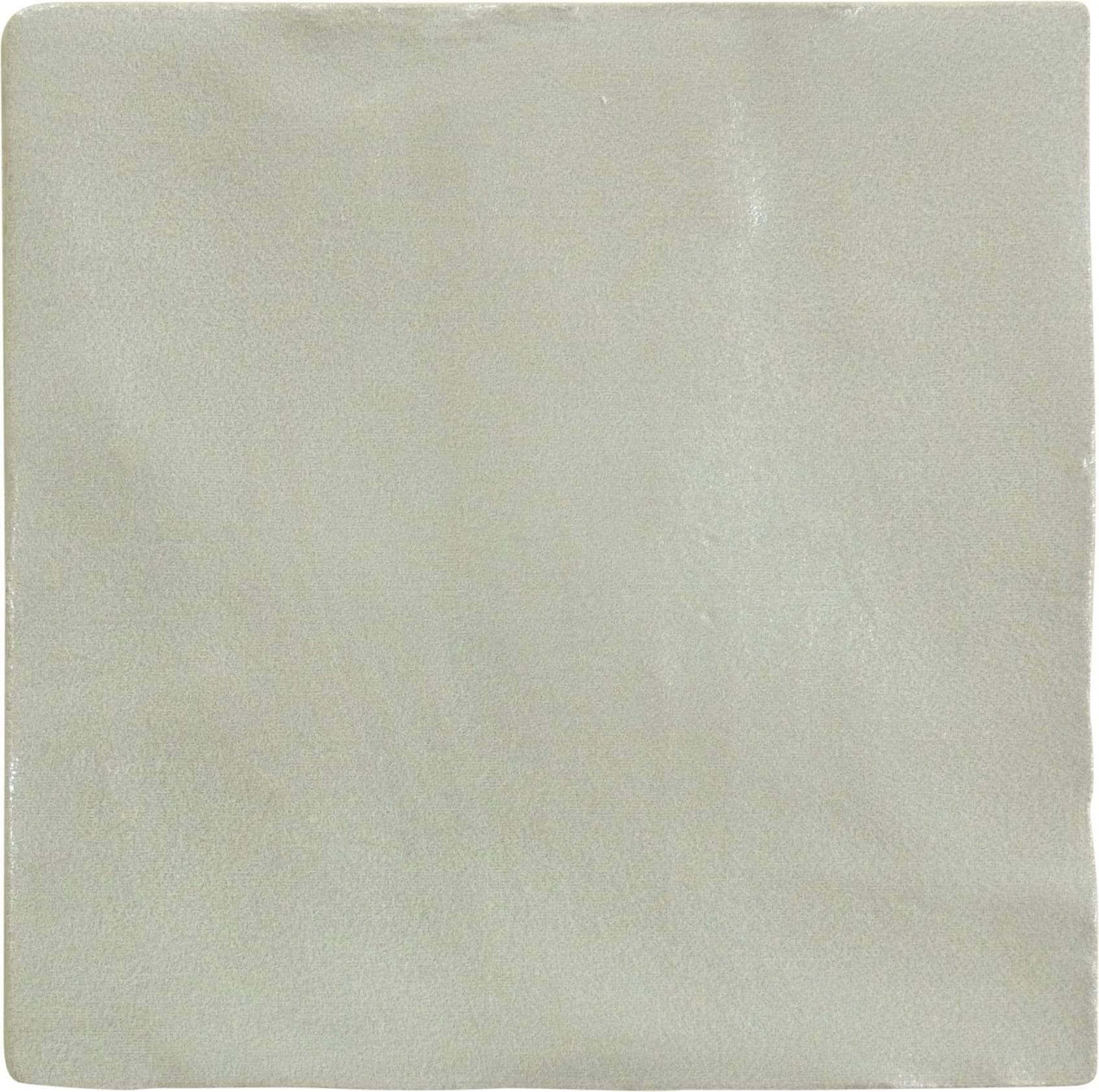 Silver Moon 4" x 4" Square Shimmer Ceramic Tile SILK GURE 4x4