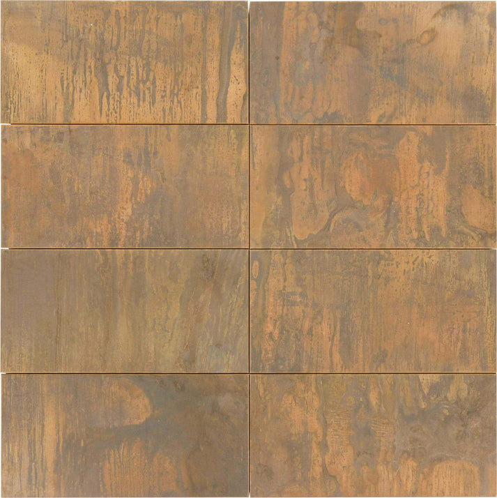 Antique Copper Metal Subway Tile: 525-027 | Shop Oasis Tile
