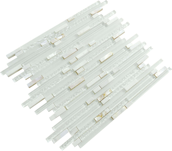 Purchase Sugar Island White Random Bricks Tile | Oasis Tile