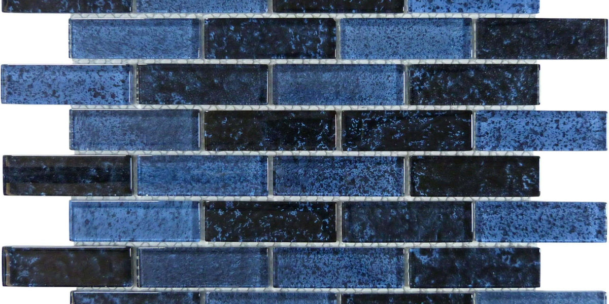 Victoria Blue Glossy Glass Tile: NF613B21 | Shop Oasis Tile