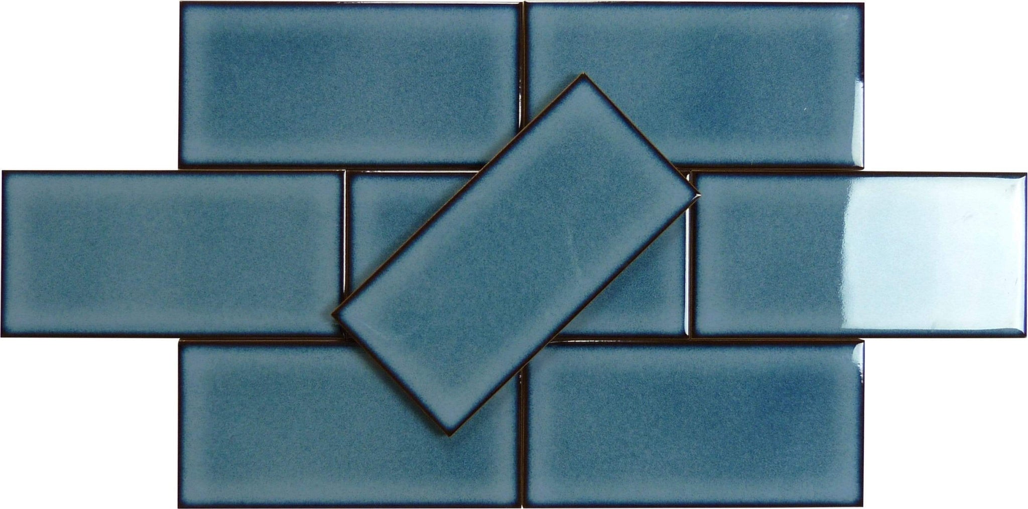 Crystal Lake Glossy Porcelain Tile: COS10 | Shop Oasis Tile