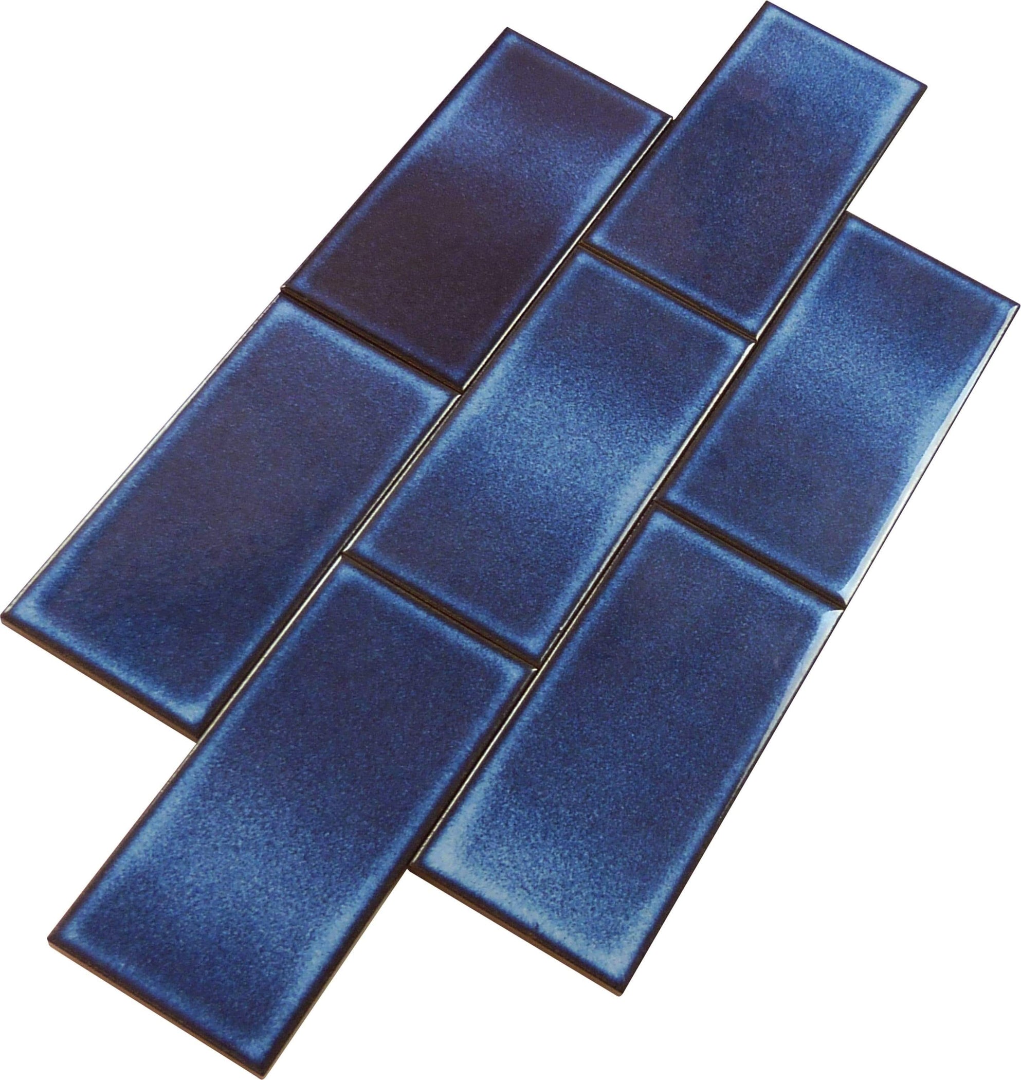 Deep Ocean 3" x 6" Glossy Porcelain Tile COS9