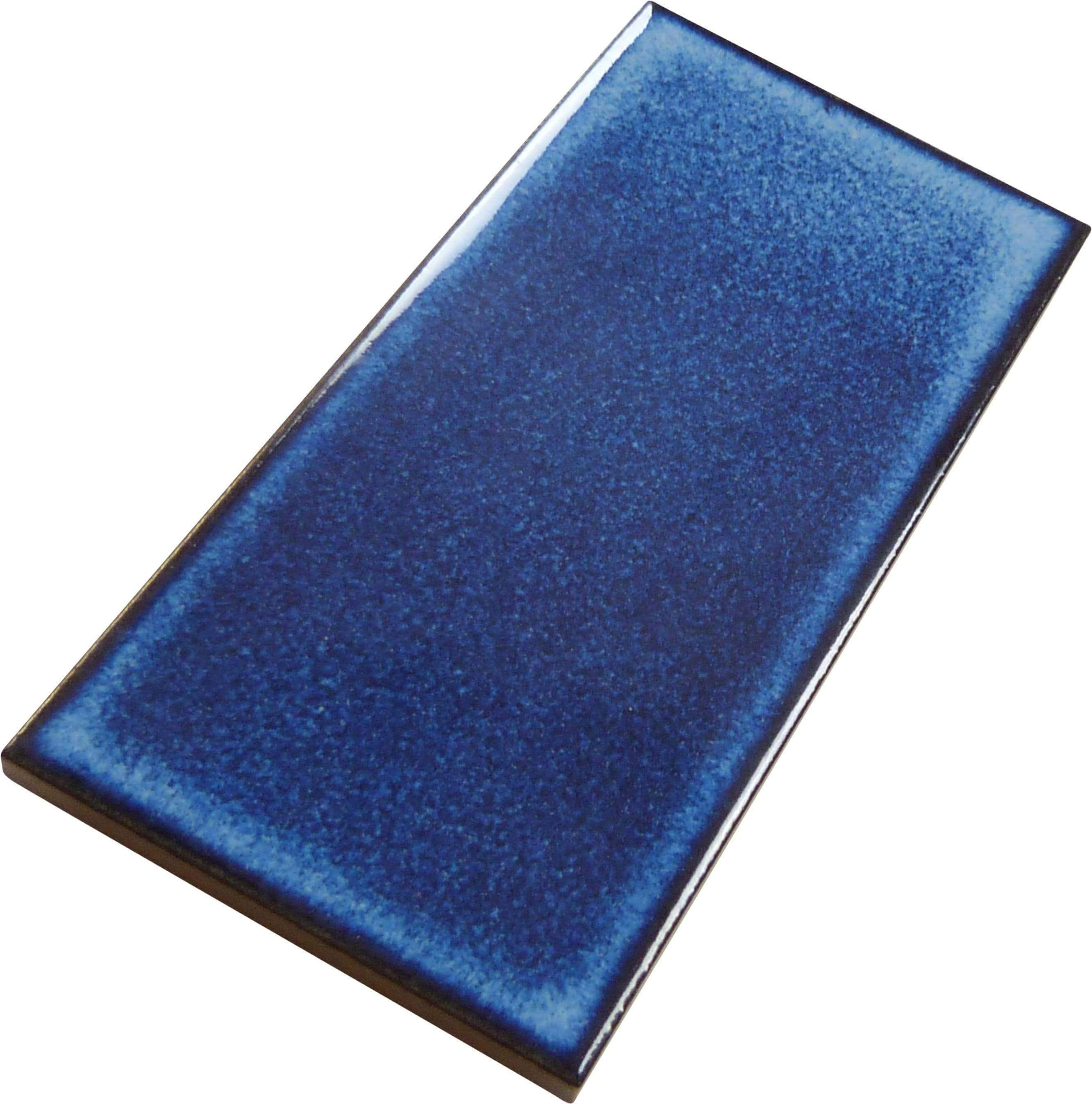 Deep Ocean 3" x 6" Glossy Porcelain Tile COS9