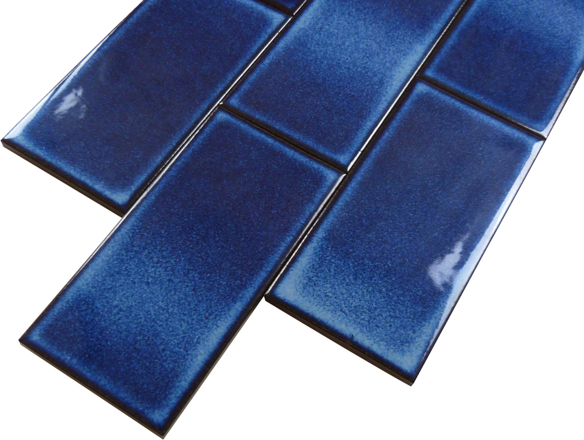 Deep Ocean 3" x 6" Glossy Porcelain Tile COS9