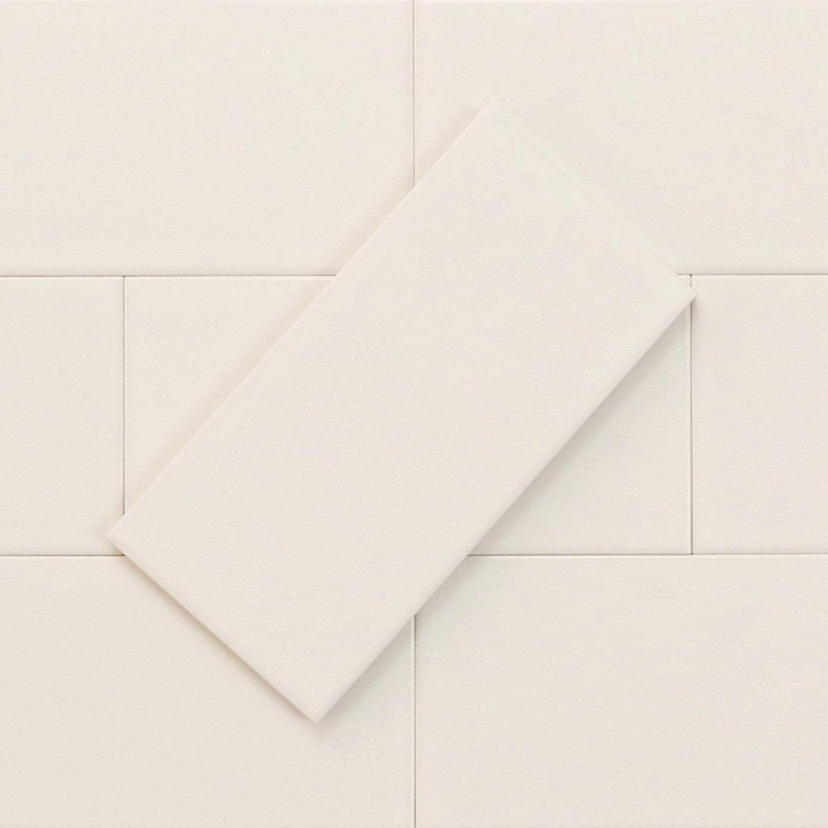 White Subway Matte Porcelain Tile: COS2 | Shop Oasis Tile