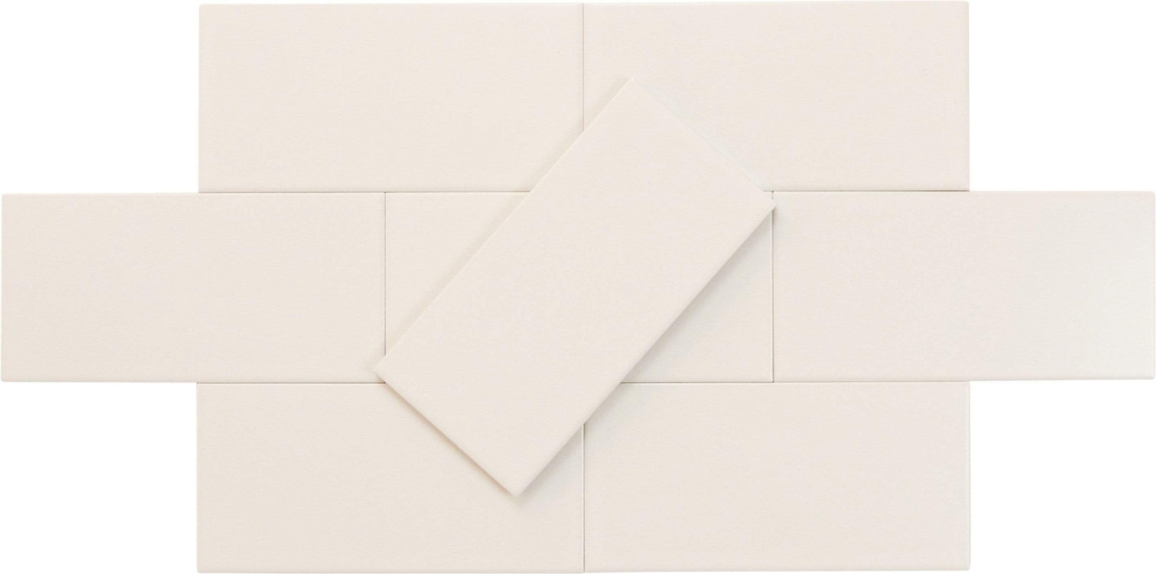 White Subway Matte Porcelain Tile: COS2 | Shop Oasis Tile