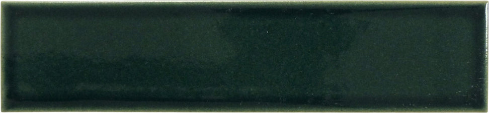 Illusion Aegean Green 2x8 Glossy Porcelain Tile | Oasis Tile