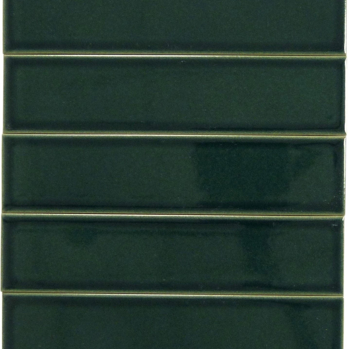 Illusion Aegean Green 2x8 Glossy Porcelain Tile | Oasis Tile