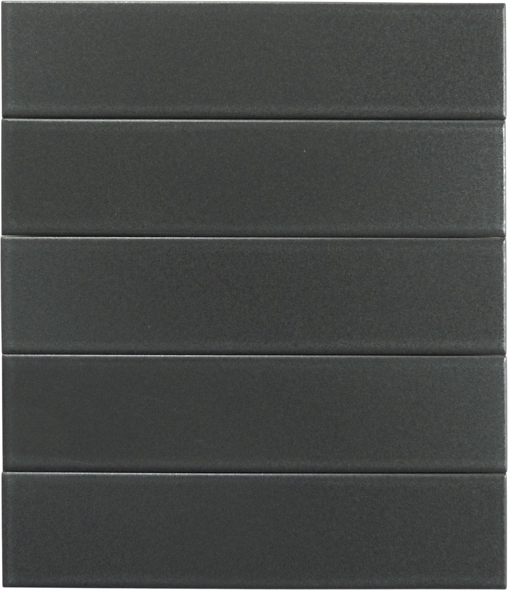 Illusion Onyx Grey 2x8 Matte Porcelain Tile | Oasis Tile