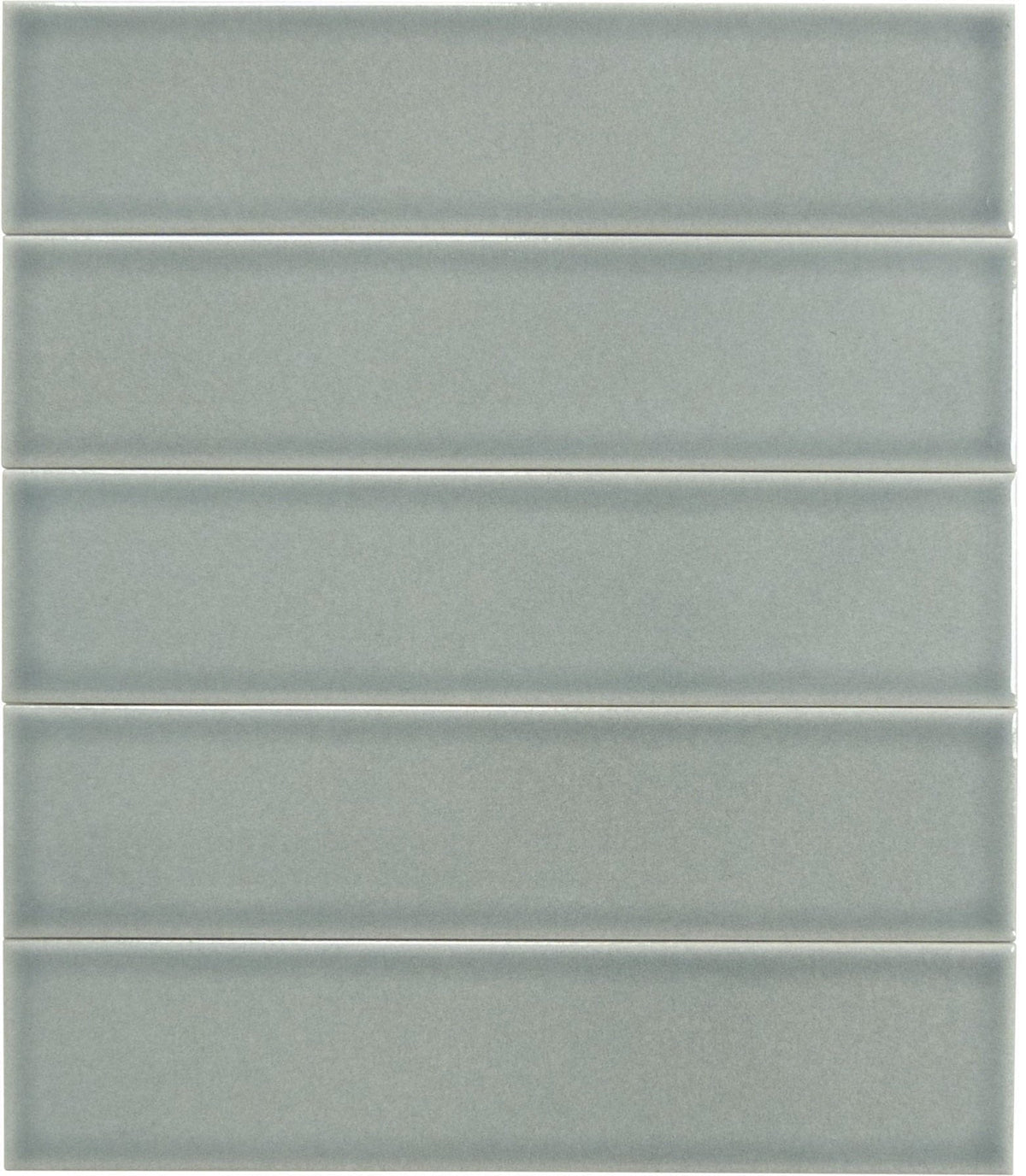 Illusion Wedgewood Grey 2x8 Glossy Porcelain Tile | Oasis Tile