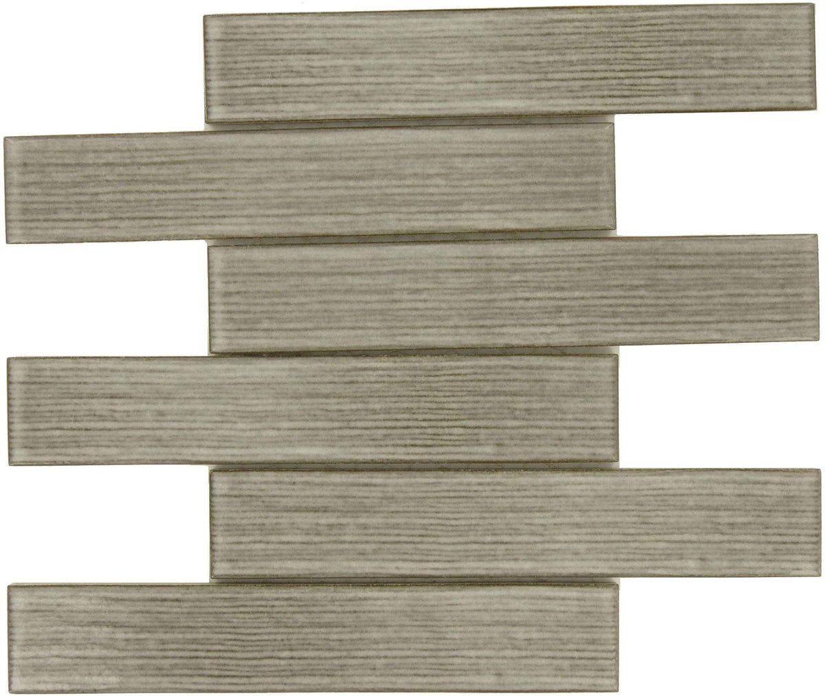 Uniform Brick Brown Porcelain Uniform Brick Tile Glossy CH-12