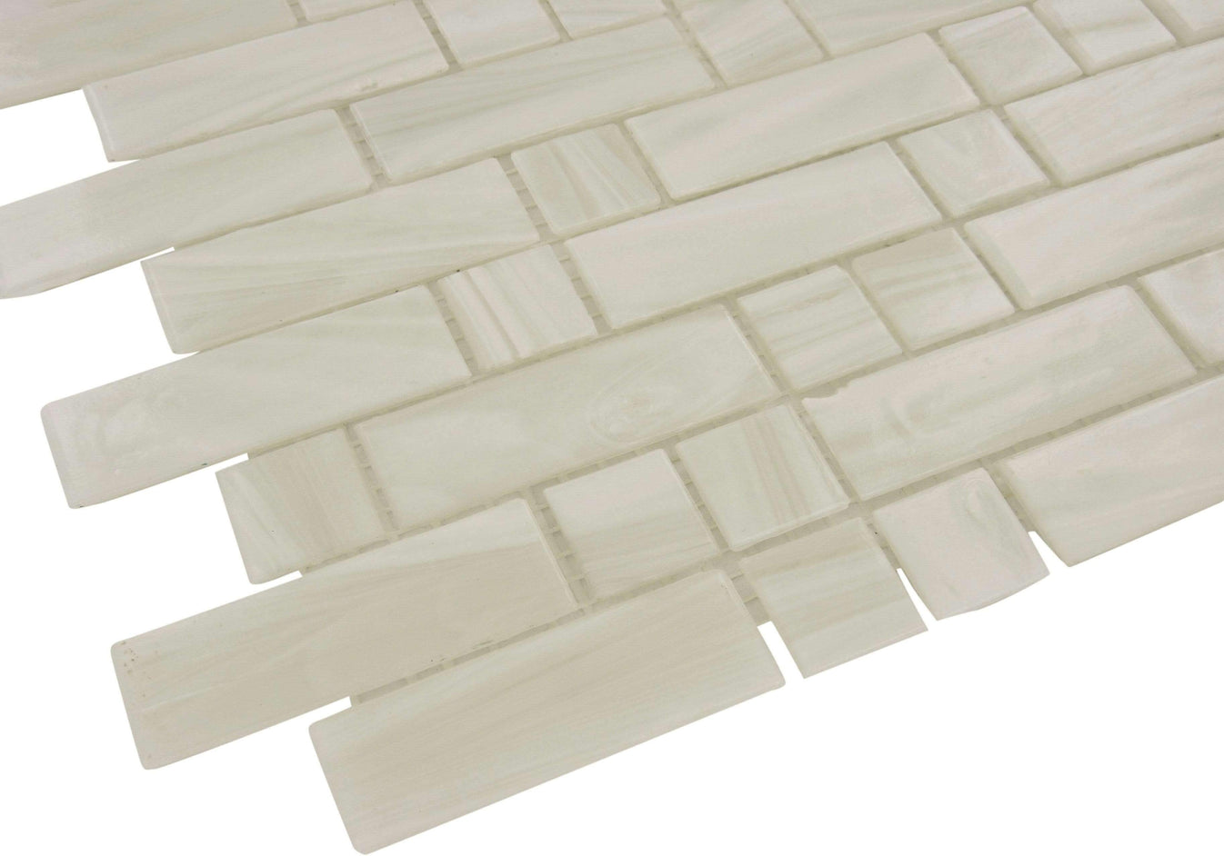 Tesoro Kara Random Brick Glossy Glass Tile AVEDASHKARA13