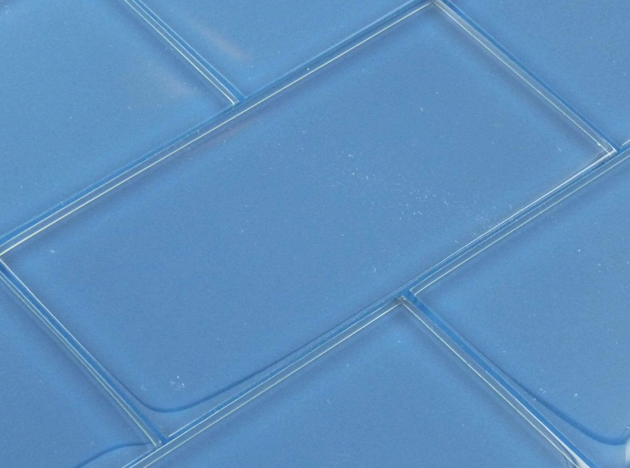 Dark Ocean Glossy Glass Subway Tile: CSA15 | Shop Oasis Tile