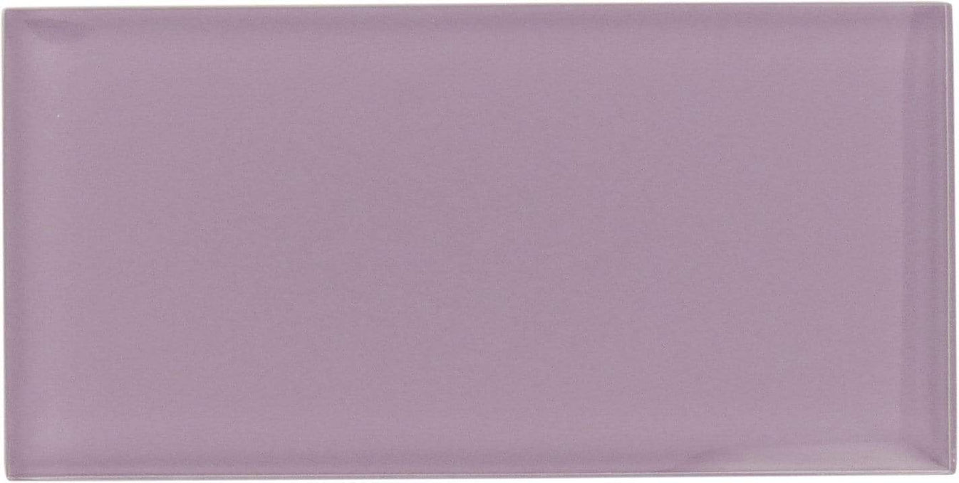 Lilac 3" x 6" Glossy Glass Subway Tile CSA13