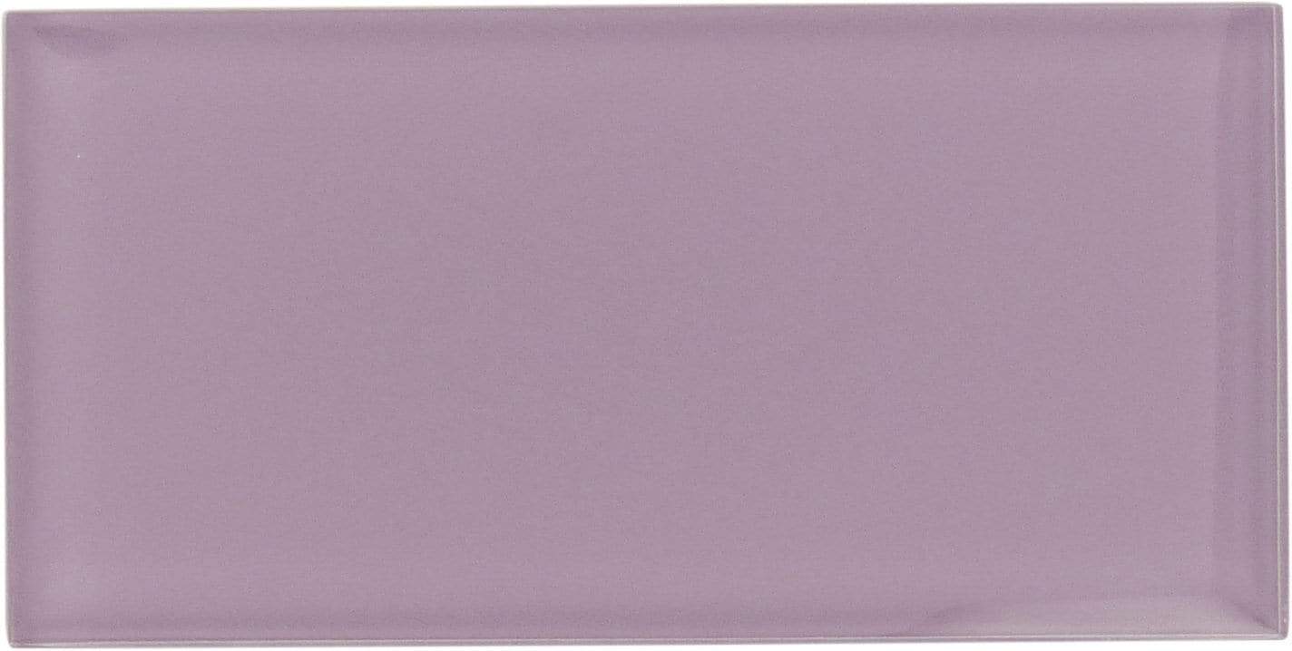 Lilac 3" x 6" Glossy Glass Subway Tile CSA13