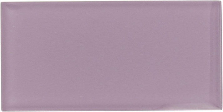 Lilac 3" x 6" Glossy Glass Subway Tile CSA13