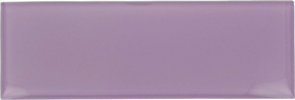 Lilac 4" x 12" Glossy Glass Subway Tile CSB13